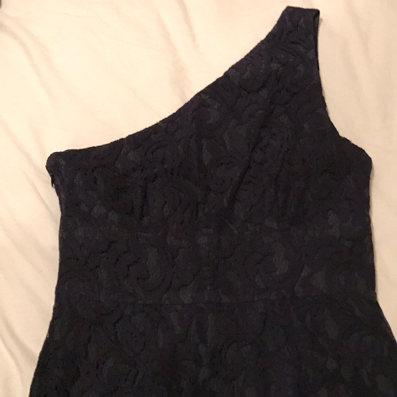 J. Crew | Dresses | Jcrew Navy Blue Leavers Lace Dress | Poshmark